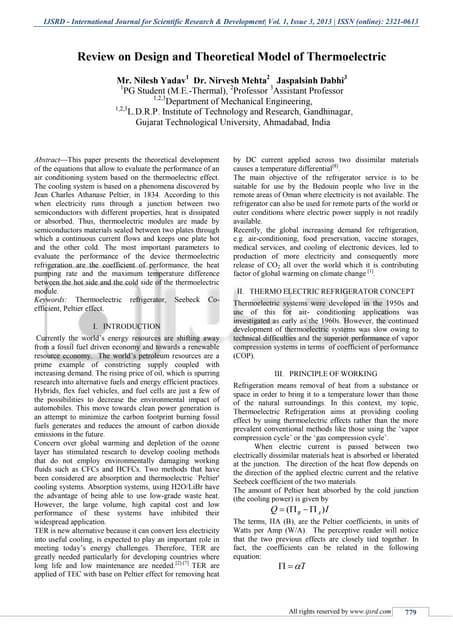 Thermoelectric generator .pptx