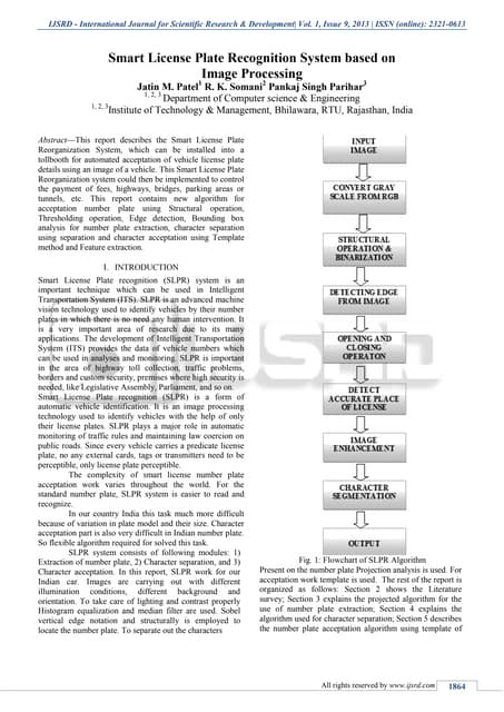 Vehicle number plate recognition using matlab | PPTX | Auto Technology ...