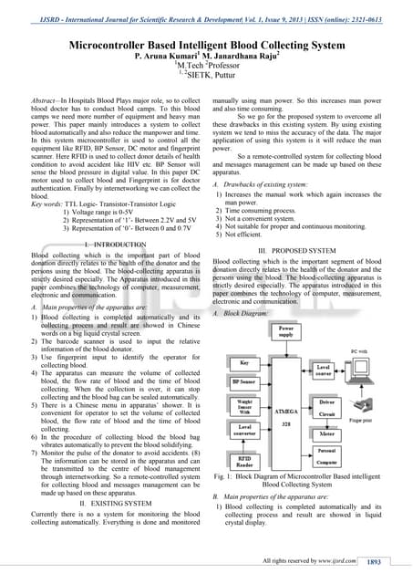 ER diagrams for blood bank management system | DOCX