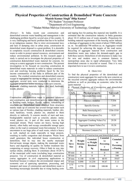 IRJET- An Epitome of Soil Stabilization using Dolochar as a Solid Waste ...
