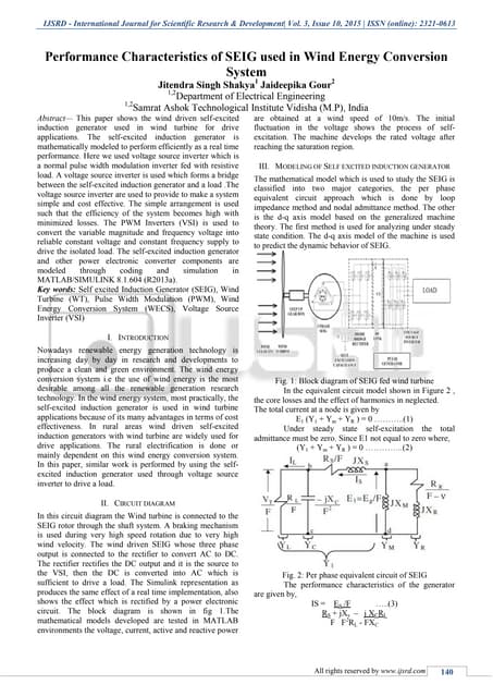 Doubly Fed Induction Generator Based Wind Turbine Modelling And Simulation Using Matlab Simulink