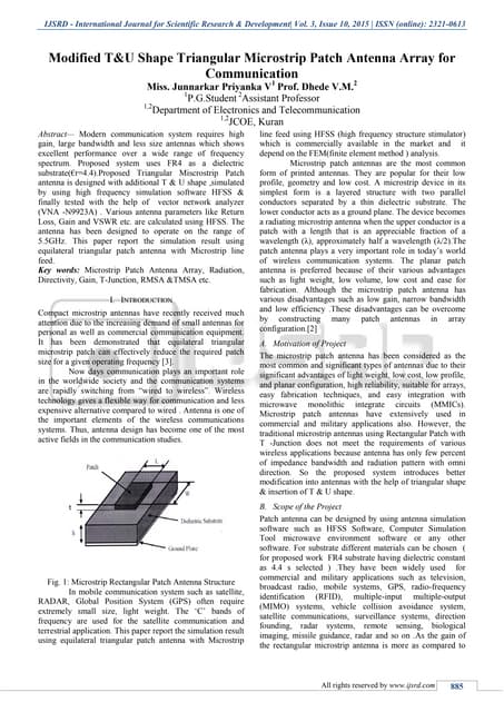 ANSYSS Microstrip patch Anteena using HFSS.pptx