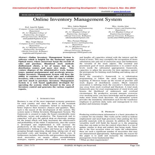 Stock counting services | PDF