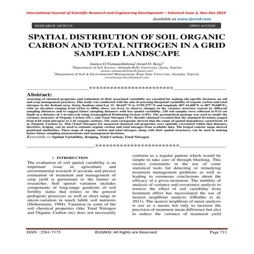 Methods & types of soil survey | PPT