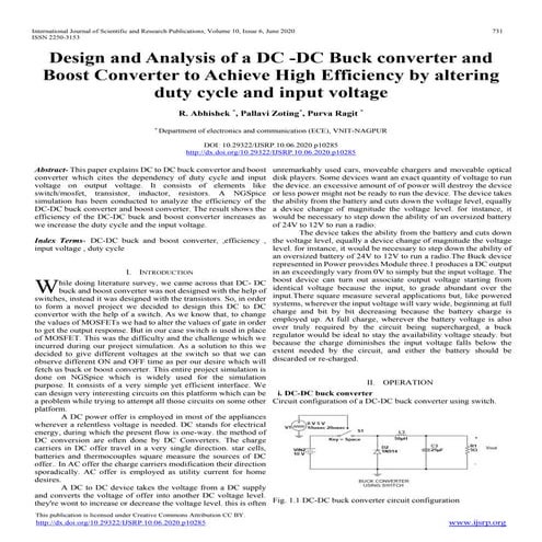 Buck boost converter | PPTX