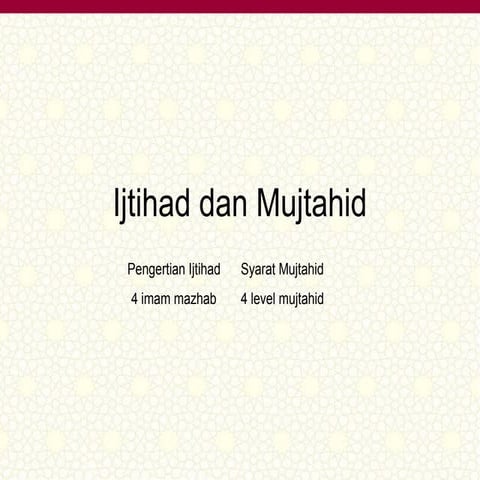 Ijtihad | PPT