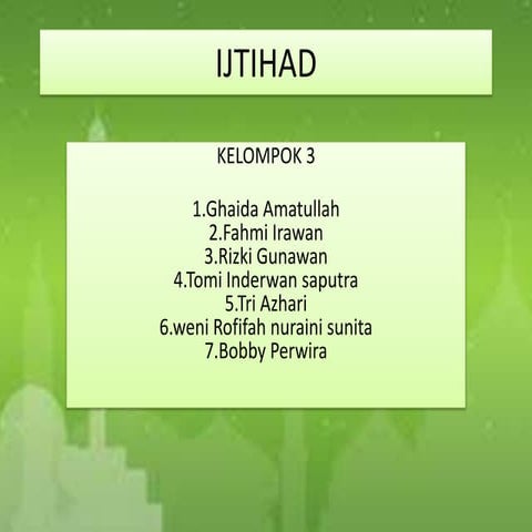 Ijtihad | PPTX