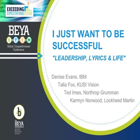 I Just Want to be Successful: Leadership, Lyrics and Life | PPTX | Hip ...