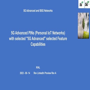 IKAL IoT PINS (Personal IoT Networks) in Netw & Applic layers with ...