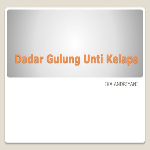 Ika ppt | PPT