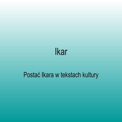Ikar | PPT