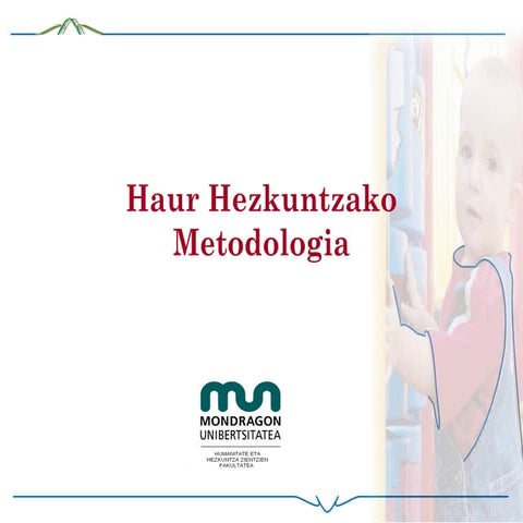 Helburu pedagogikoak | PDF