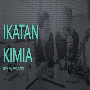 Ikatan ion dan kovalen tunggal, rangkap, | PPT