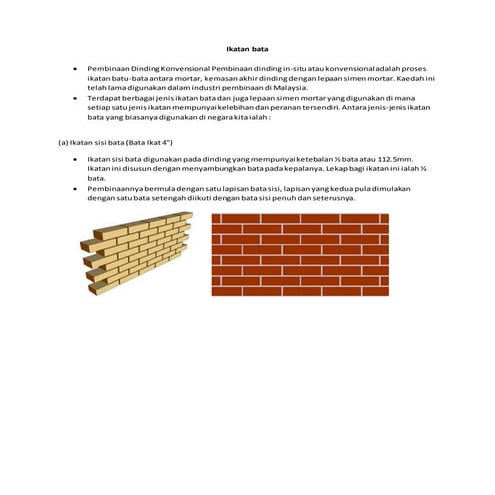 Ikatan bata | DOCX