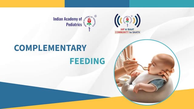 Complementary feeding | PDF