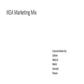 Case study of IKEA | PPTX