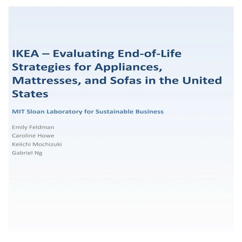 Ikea report-2013 | PDF