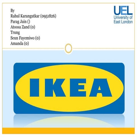 Ikea (Final Ppt) | PPTX