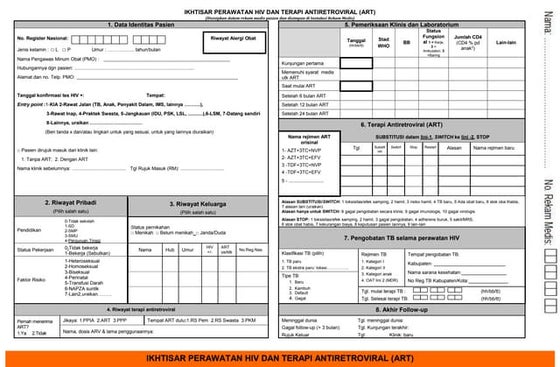 Formulir permohonan bakteriologi tb 5 | PDF