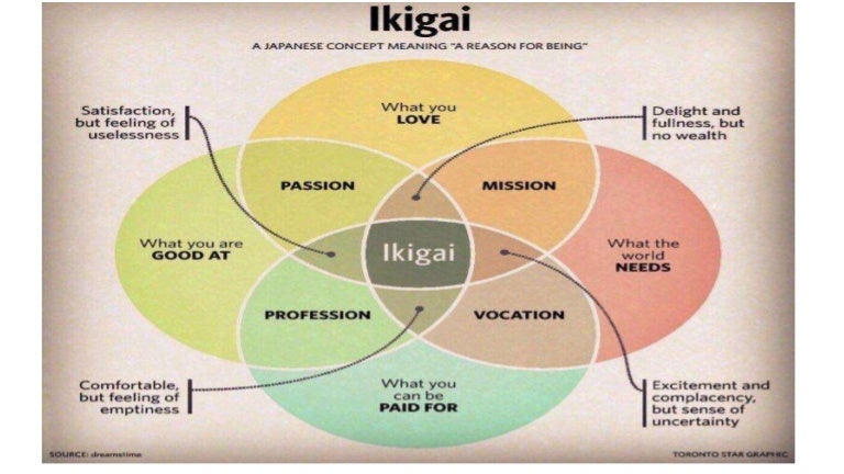 Ikigai japanese concept