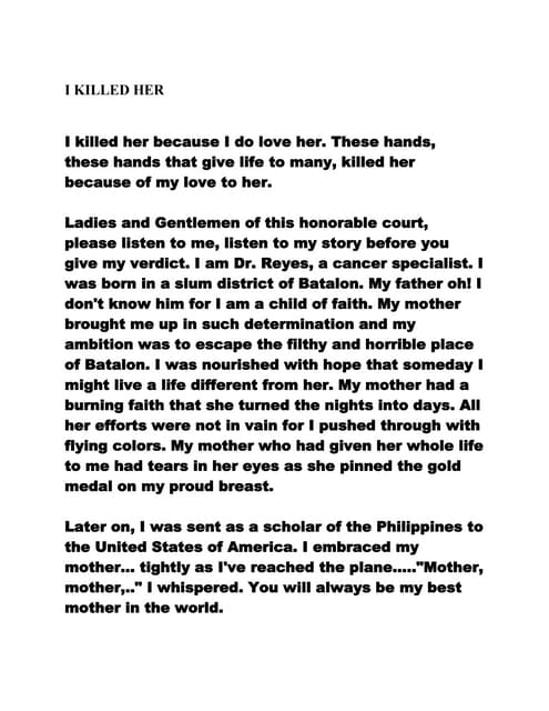 declamation piece | DOCX