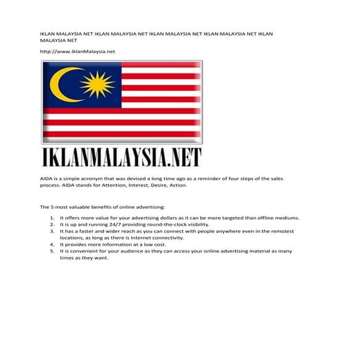 Iklan malaysia | PDF