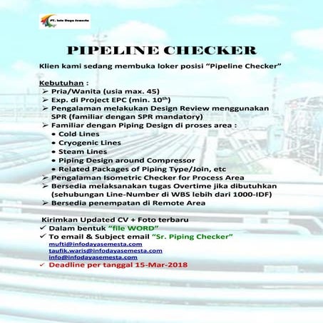 PIPELINE CHECKER | PDF
