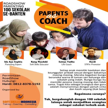Iklan roadshow parenting 100 sekolah rev.1 sebanten | PDF
