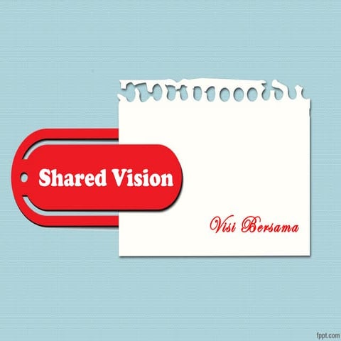 BAGAIMANA MEMAHAMI SHARED VISION | PPT