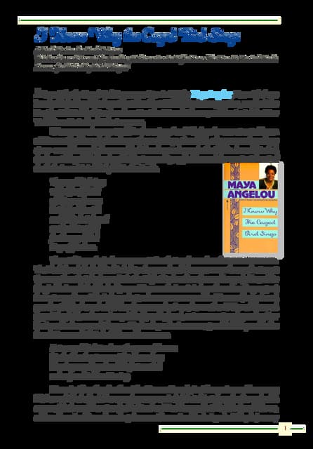 I Know Why the Caged Bird Sings Presentation.pptx