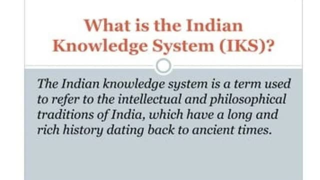 Introduction to Indian Knowledge System.pptx
