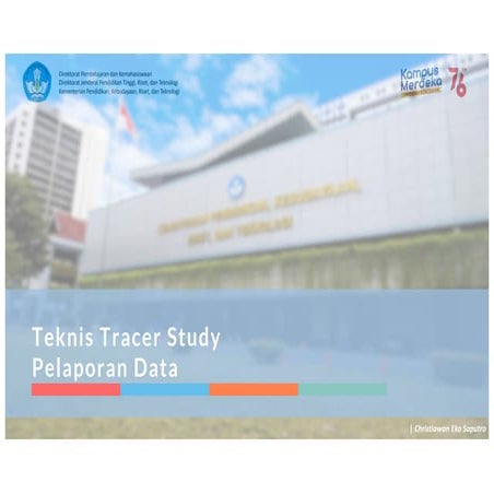 IKU 1_Teknis Tracer Study Standar Penilaian | PDF