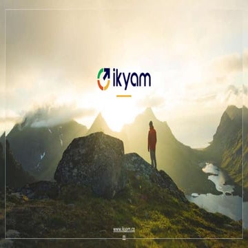 Ikyam- Corporate Profile | PPTX