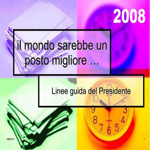 Il mondo sarebbe un posto migliore… | PPT