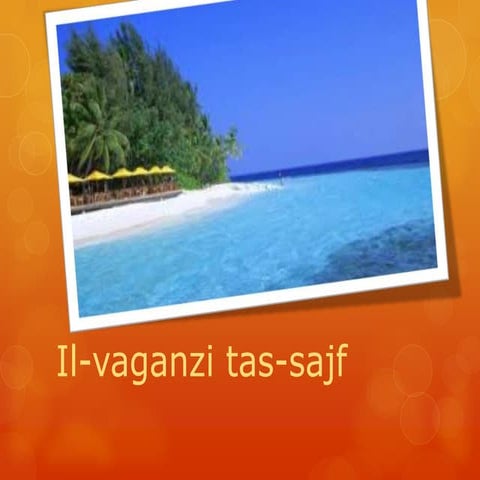 Il vaganzi tas-sajf | PPT