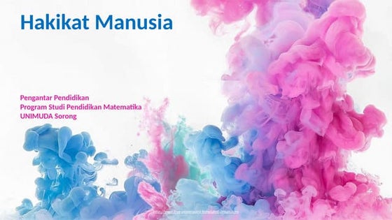 Hakikat Manusia | PPT