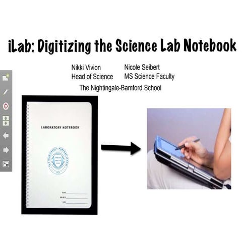 iLab: Digitizing the Lab Notebok | PPT