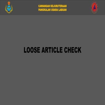 Independent Loose Article Check Inspection.pptx