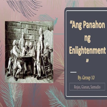 Panahon ng kaliwanagan (Age of Enlightenment).pptx