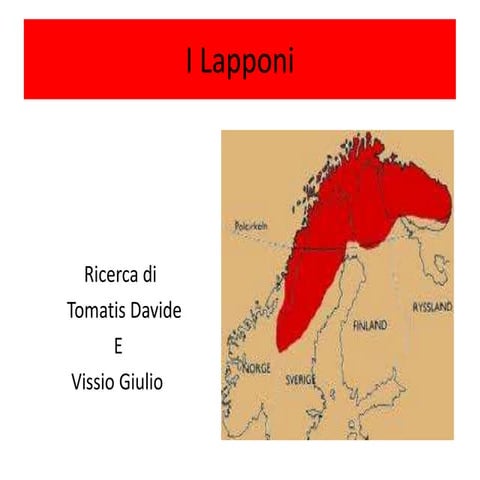 I lapponi tommy e viz | PPTX