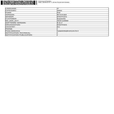 Il bando per l'affidamento dei servizi pre scuola | PDF