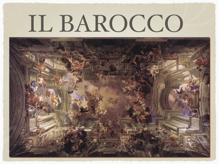 Il barocco