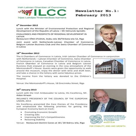 Ilcc newsletter feb 2013 | PDF