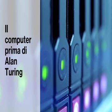 Il computer prima di Alan Turing.pdfffff | PDF