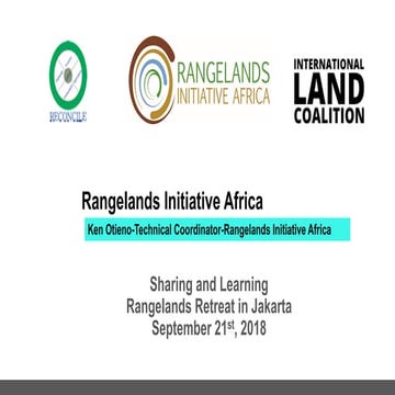 Rangelands Initiative Africa | PPT