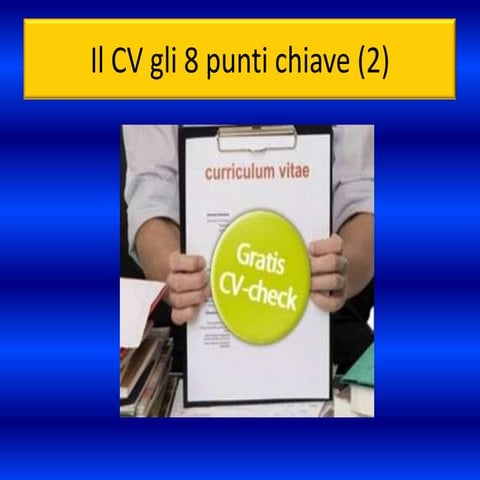 ILCV : GLI 8 PUNTI CHIAVE (2) | PDF