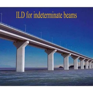 Influence line diagram of structure Analysis II | PPTX