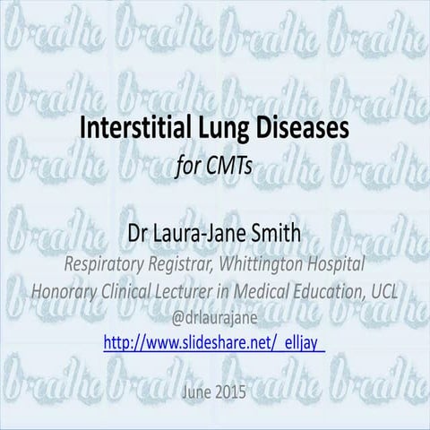 ILDs for CMTs | PPTX