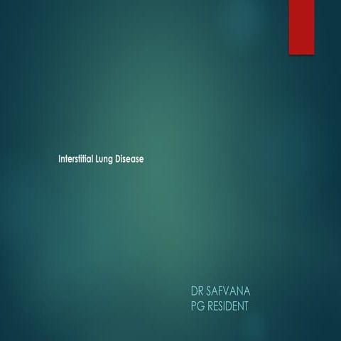 Interstitial Lung Disease Radiology Pptx 6865