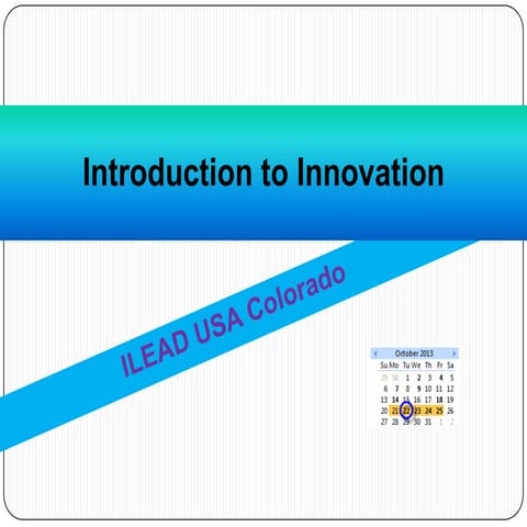 Ilead 1022 intro2_innovation | PPT